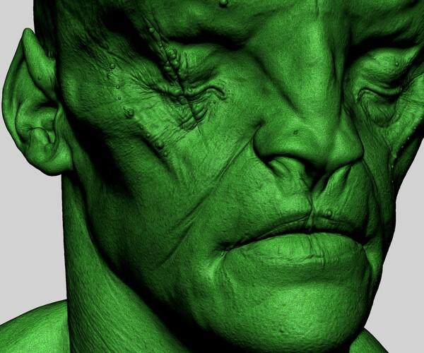 ArtStation - Creature Head 08 | Resources