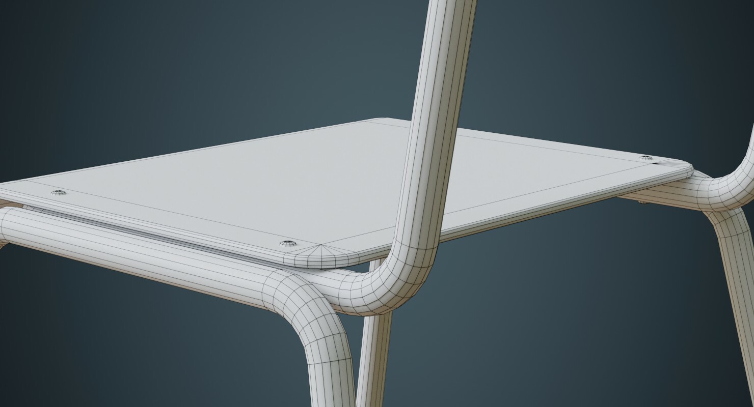 ArtStation - School Chair 1B | Game Assets