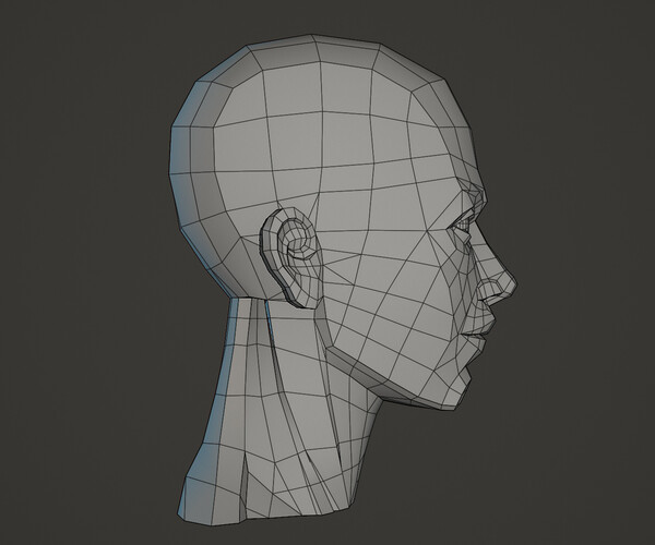 ArtStation - Character - Female Head Planar | Resources