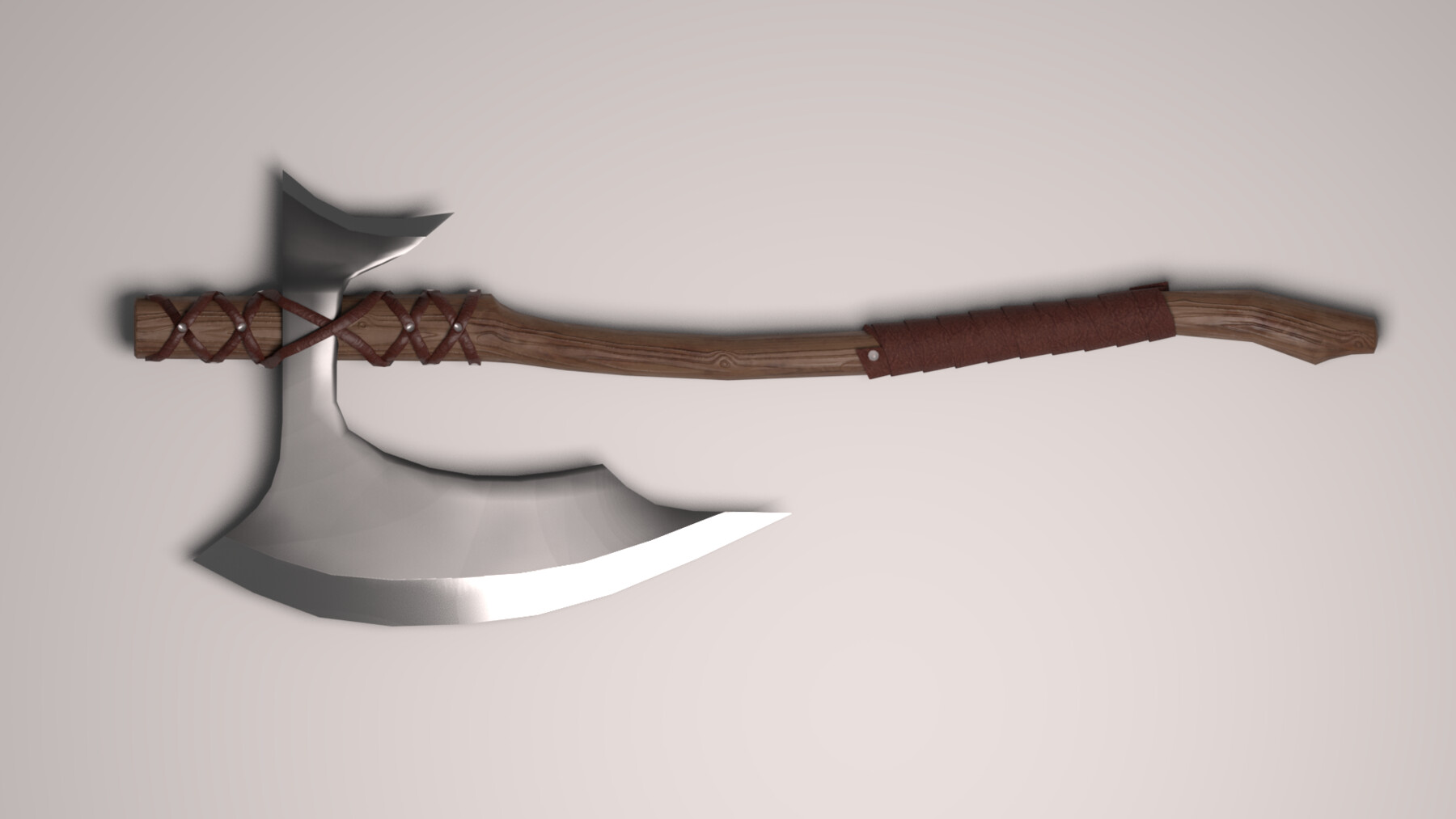 ArtStation - Low-poly wide blade axe | Resources