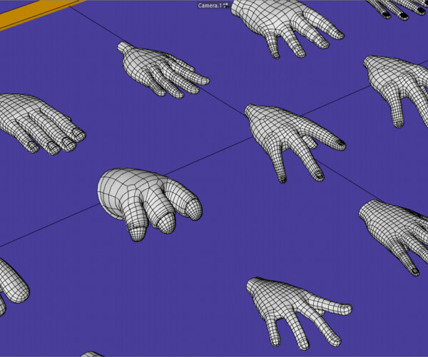 ArtStation - HAND COLLECTION TOOLS C4D ARNOLD-RENDER | Resources