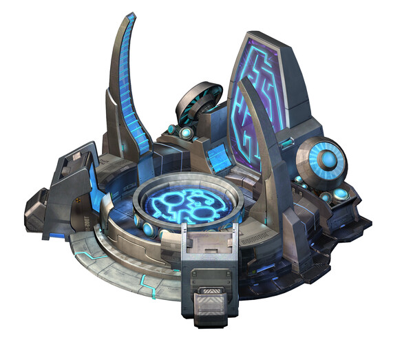 ArtStation - Fleet territory - command base | Game Assets