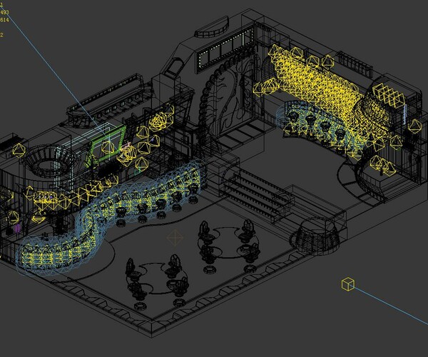 ArtStation - Bar - indoor 01 | Game Assets