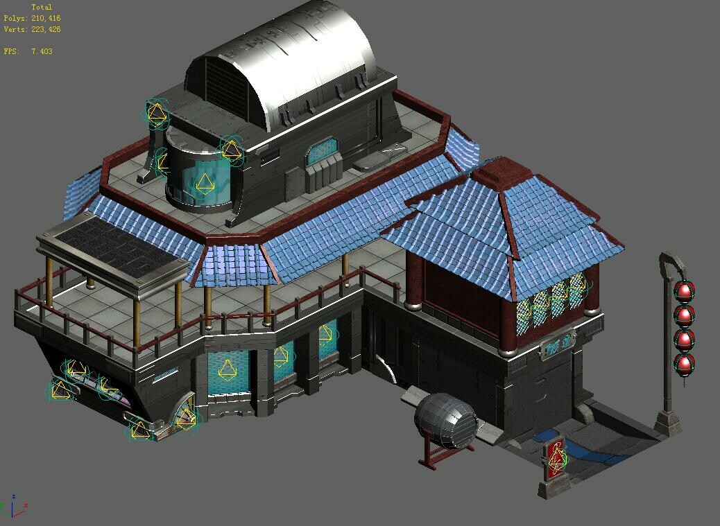 ArtStation - Science Fiction World - Bar 12 | Game Assets