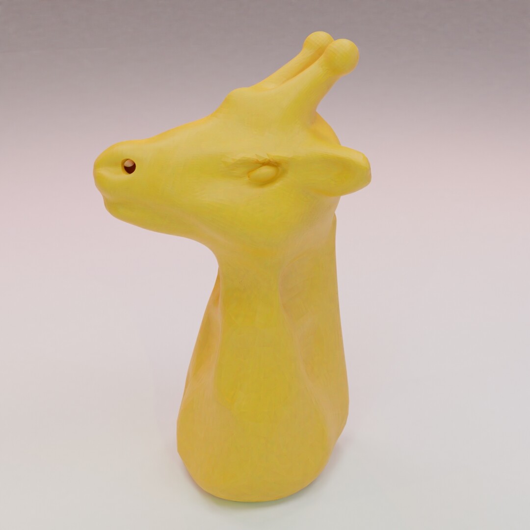 ArtStation - GIRAFFE TOOTHPASTE CAP | Resources