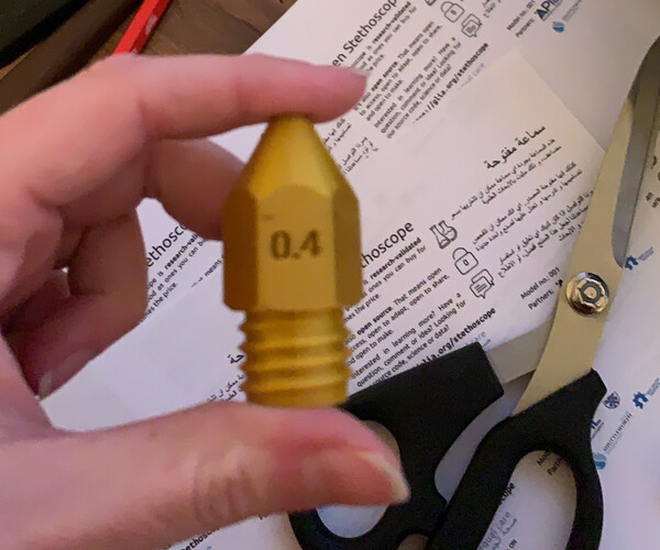 ArtStation - 3D PRINTER NOZZLE TOOTHPASTE CAP | Resources