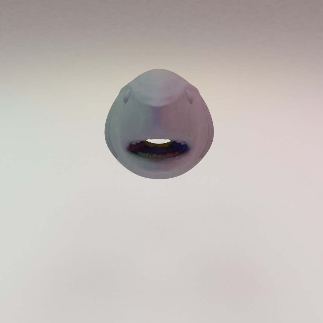 ArtStation - SHARK TOOTHPASTE CAP | Resources