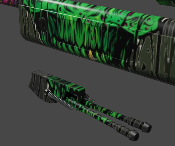 ArtStation - Awm 3D Model | Game Assets