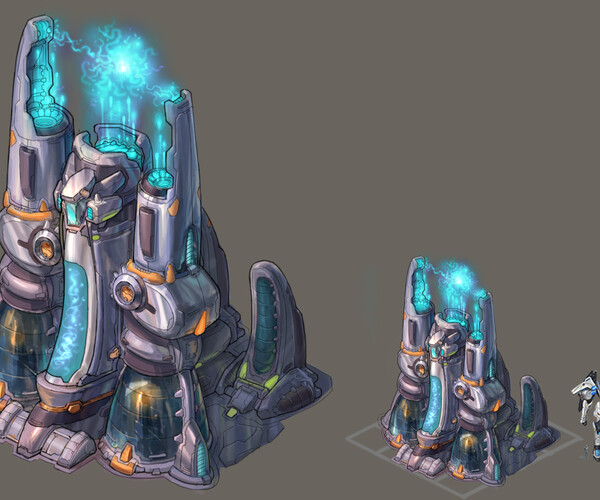 ArtStation - Energy generator 36 | Game Assets