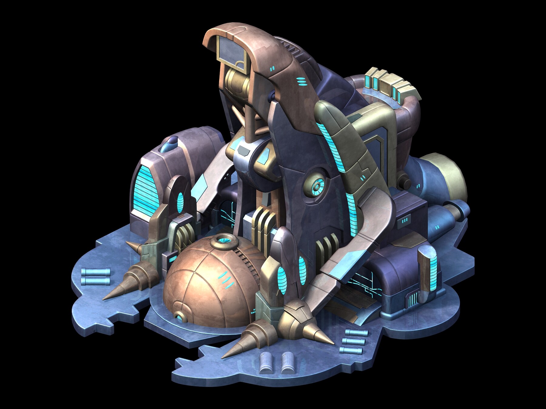 ArtStation - Energy Factory 01 | Game Assets