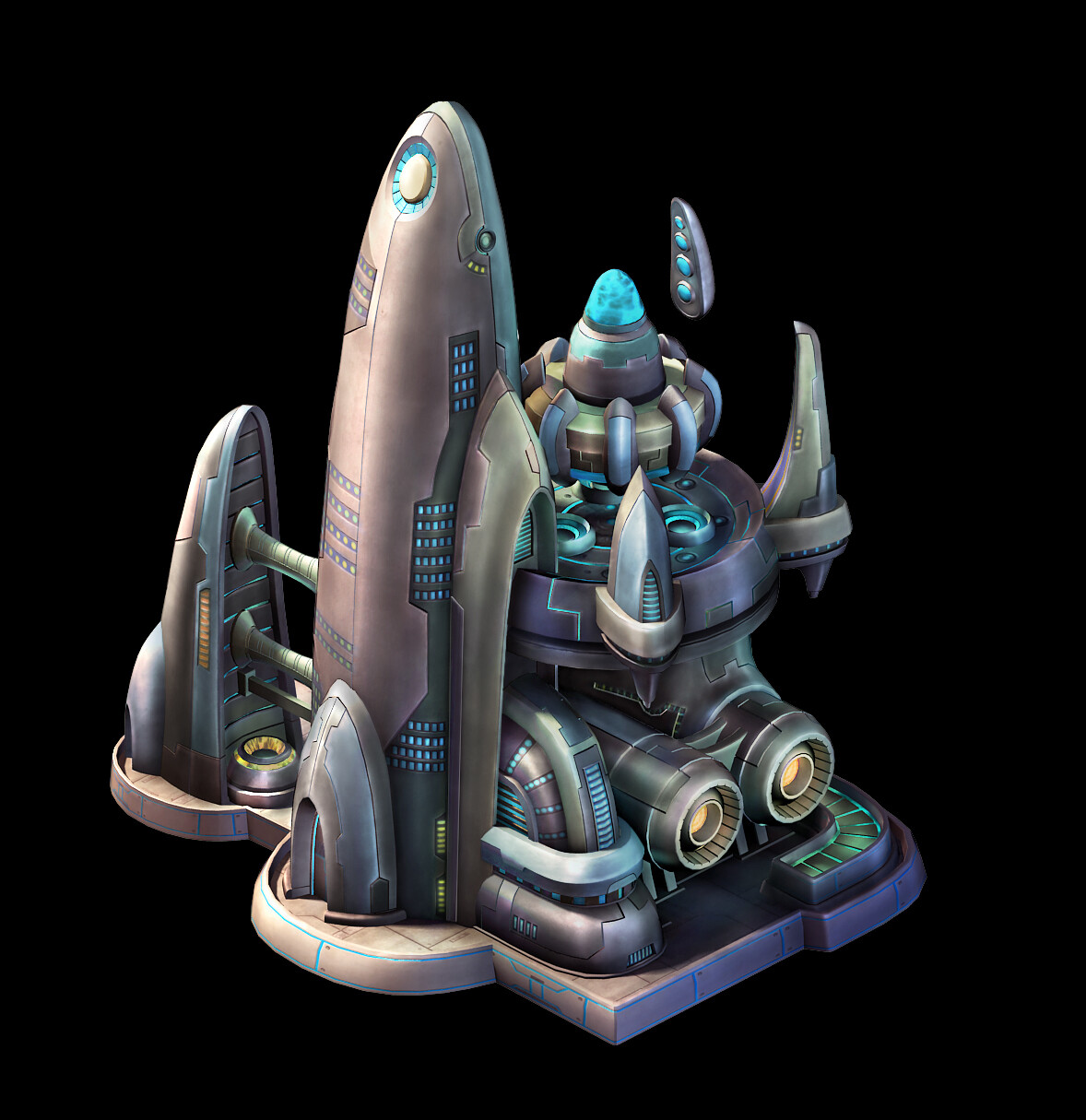 ArtStation - Fortress-generator 03 | Game Assets