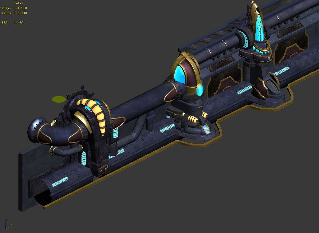 ArtStation - Wall-drainage pipe 01 | Game Assets