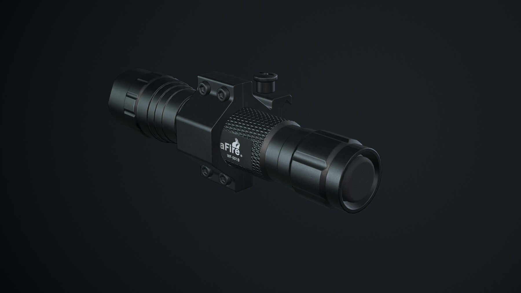 ArtStation - Flashlight Ultrafire WF-501B with Picatinny Mount | Game ...