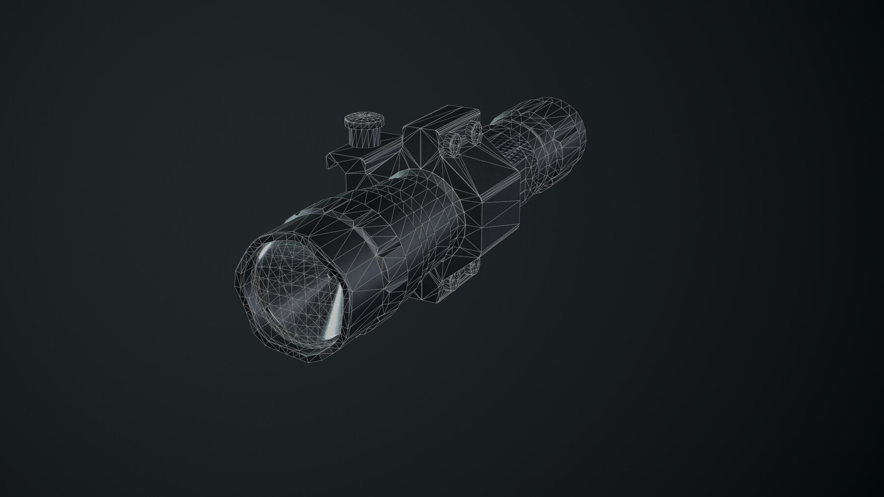 ArtStation - Flashlight Ultrafire WF-501B with Picatinny Mount | Game ...