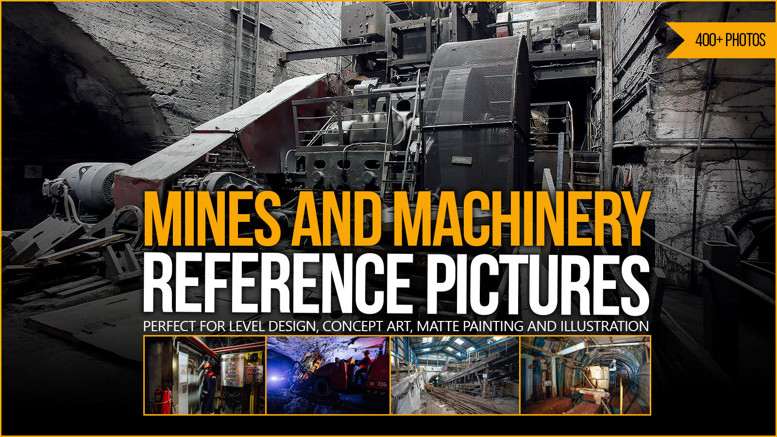 ArtStation - 400+ Mines and Machinery Reference Pictures | Resources