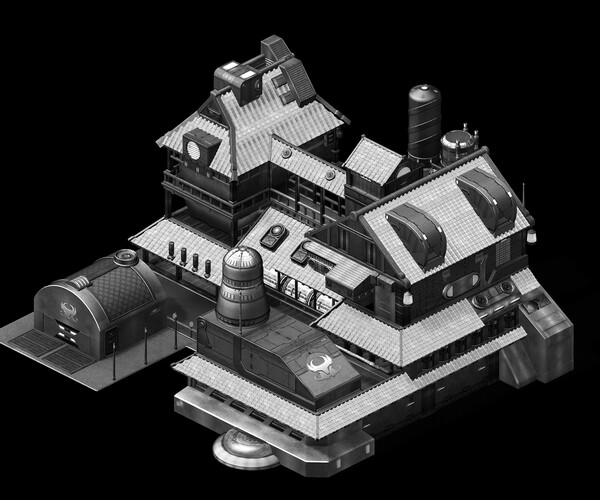 ArtStation - Crystal Palace - Factory | Game Assets