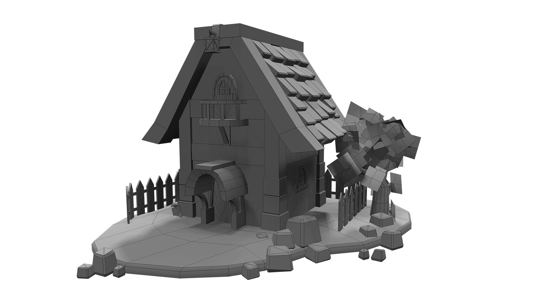 ArtStation - Fantasy House | Game Assets