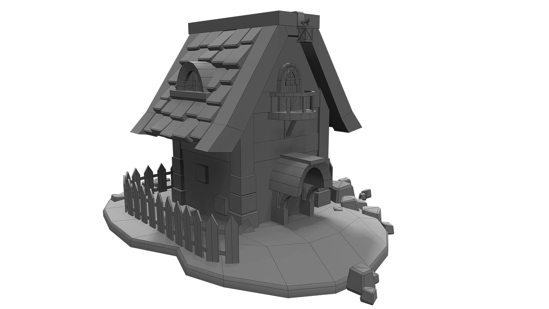 ArtStation - Fantasy House | Game Assets