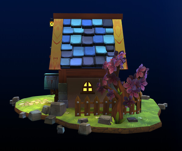 ArtStation - Fantasy House | Game Assets