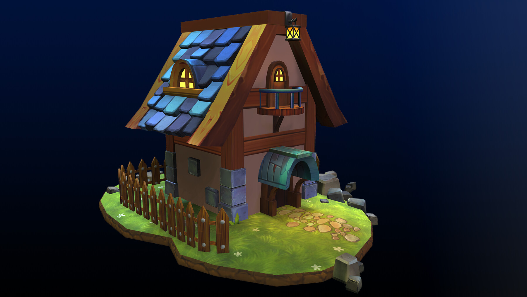 ArtStation - Fantasy House | Game Assets