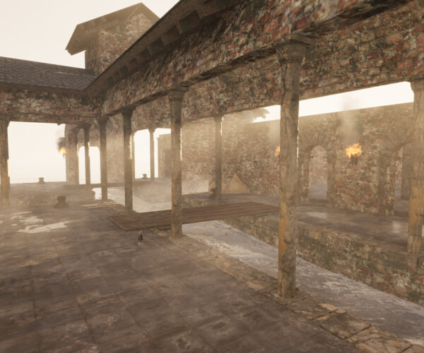 ArtStation - Fort Rock - Asset Pack | Game Assets