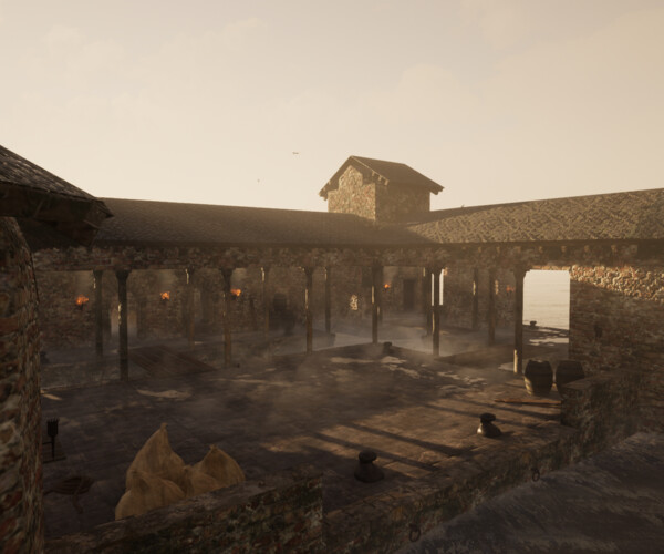 ArtStation - Fort Rock - Asset Pack | Game Assets