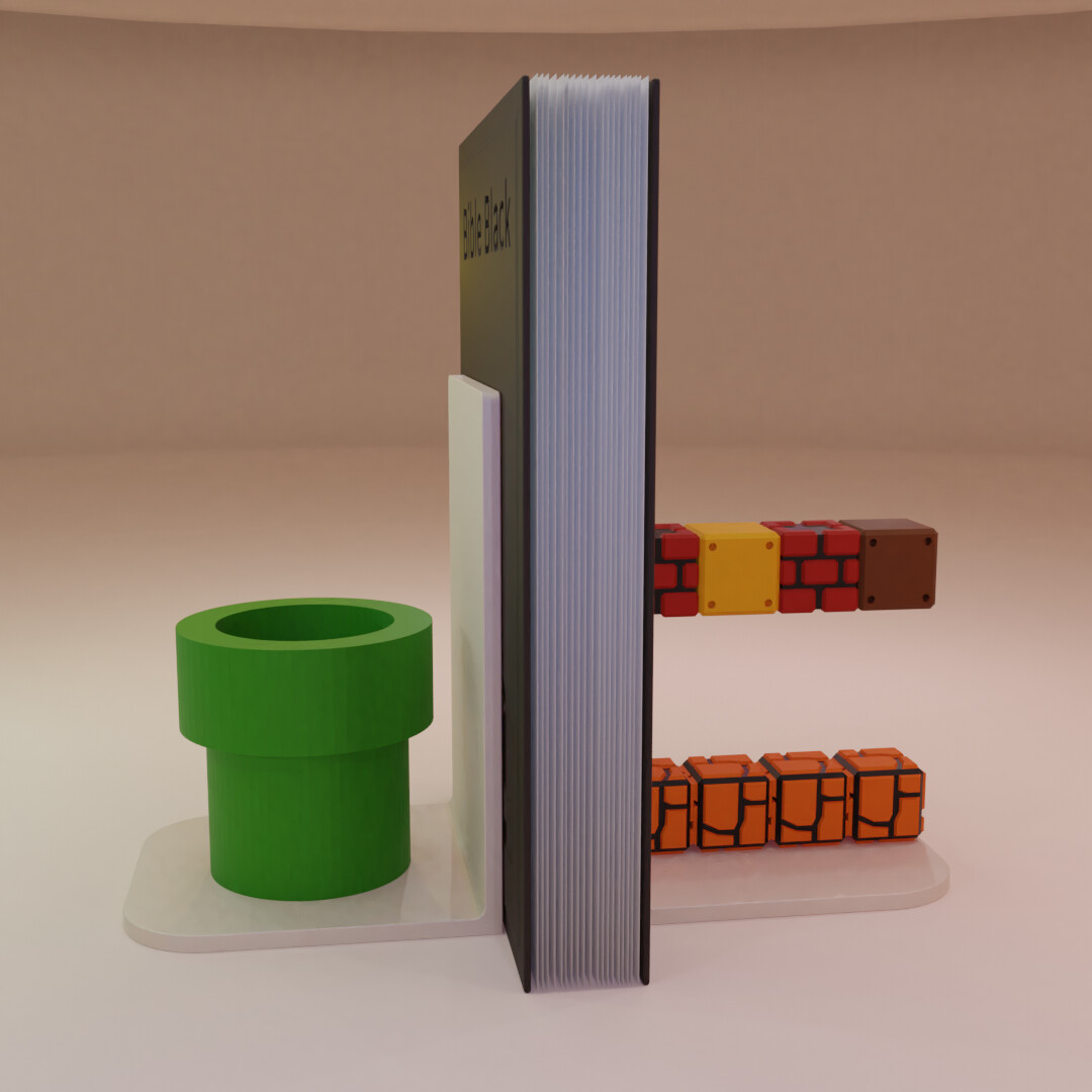 ArtStation - Super Mario Stage Bookends | Resources
