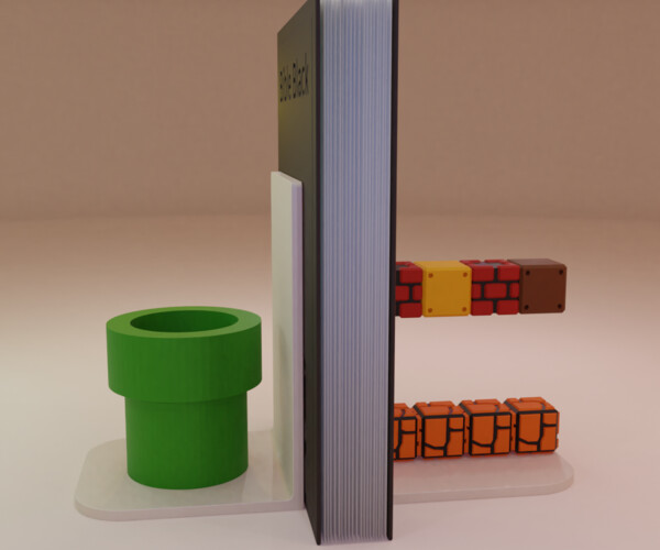 ArtStation - Super Mario Stage Bookends | Resources