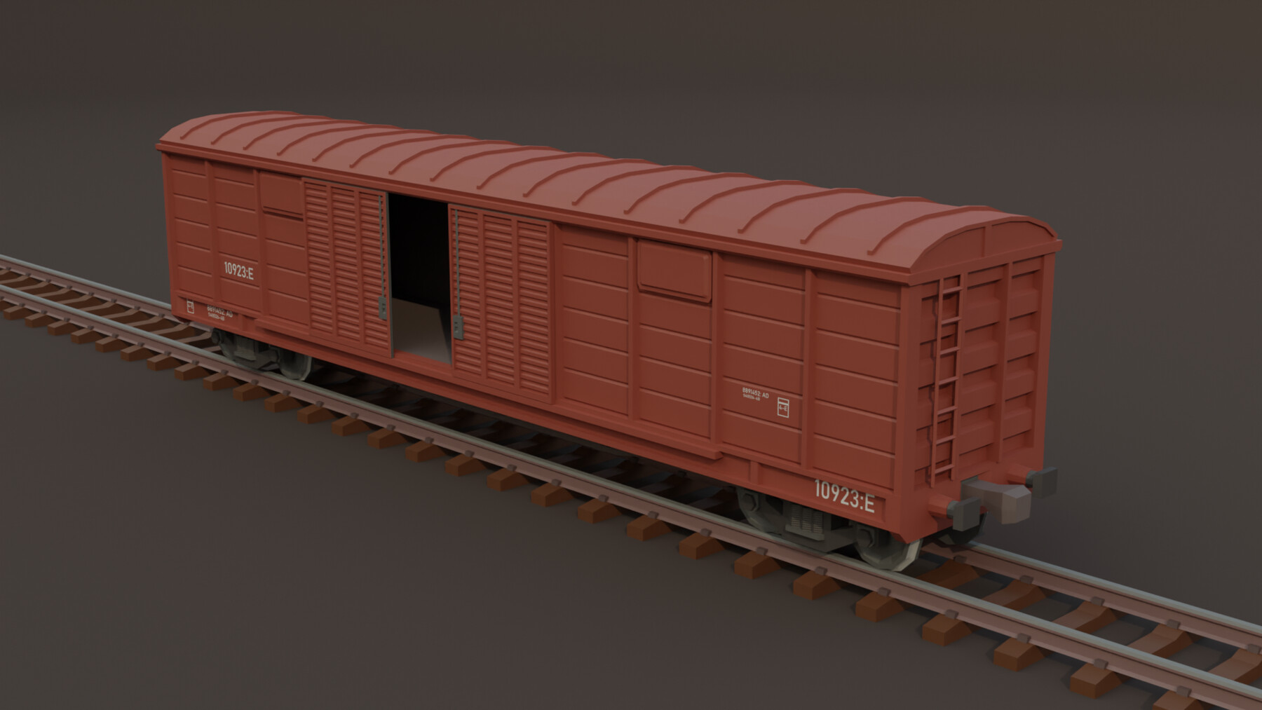 ArtStation - Low Poly Railway Pack | Game Assets