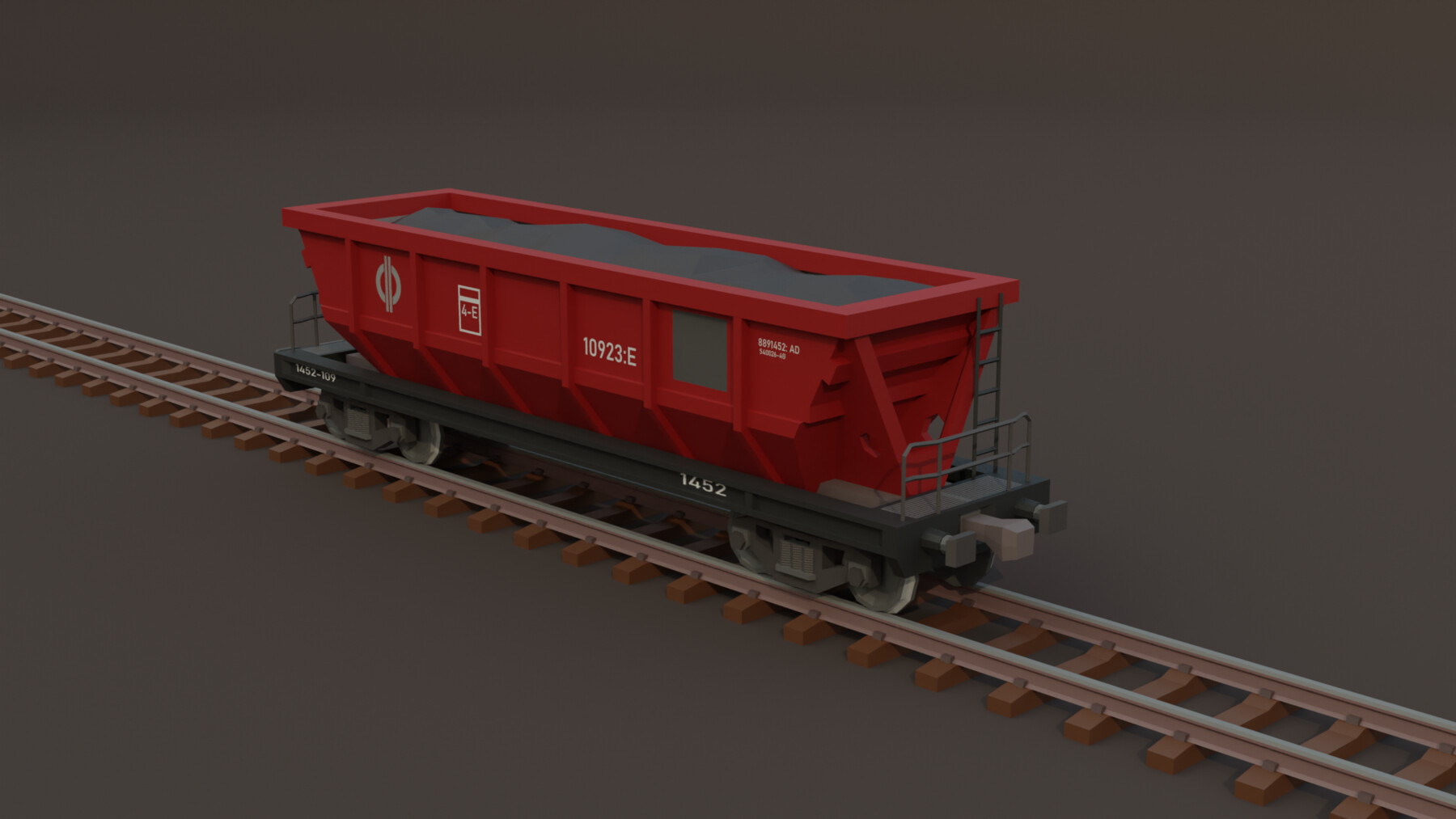 ArtStation - Low Poly Railway Pack | Game Assets