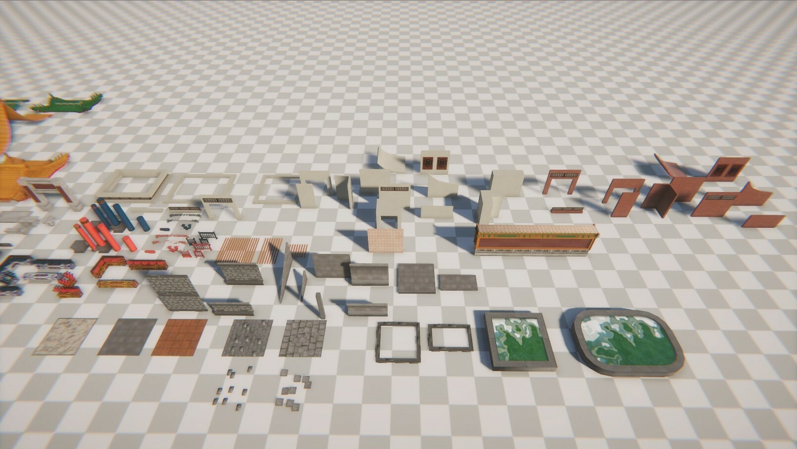 ArtStation - Taoist Temple Pack (Unity 3D Game asset Pack) | Game Assets