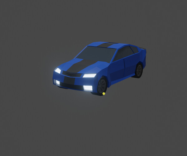 ArtStation - Low poly car | Resources