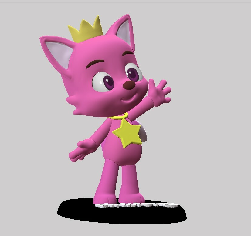 ArtStation - Pinkfong for 3d print | Resources
