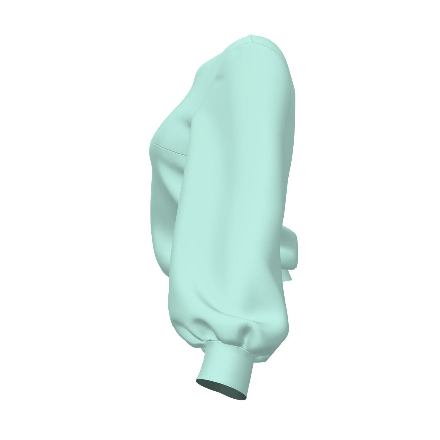 ArtStation - Loose lovely blouse clothes - Marvelous designer 3D model ...