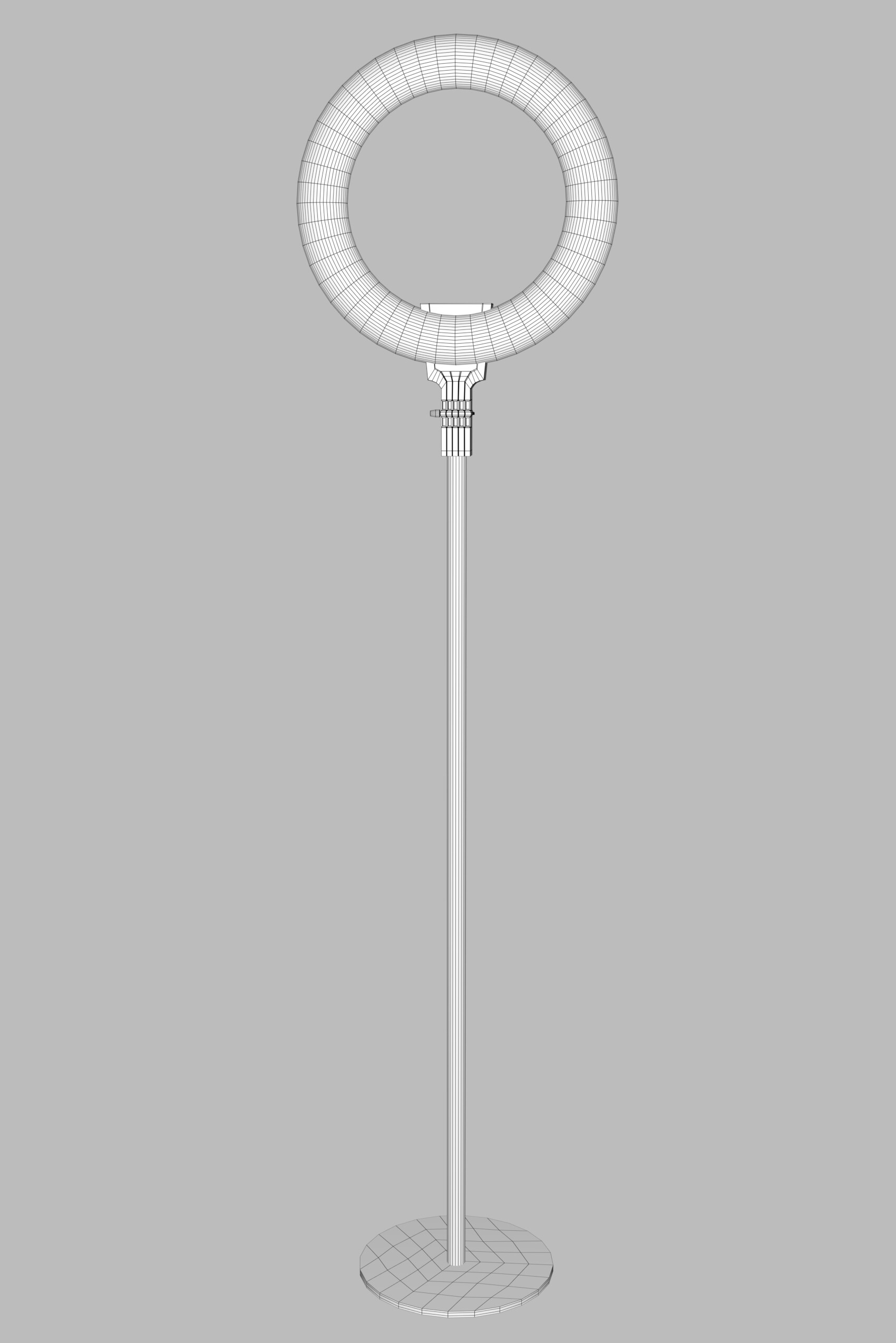 ArtStation - Ring light stand O light stand Makeup light stand - 3D ...