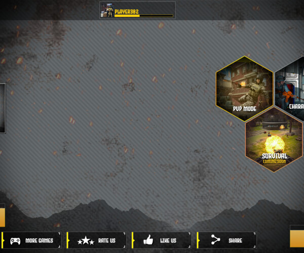 ArtStation - cover strike shooting game UI/UX | Game Assets