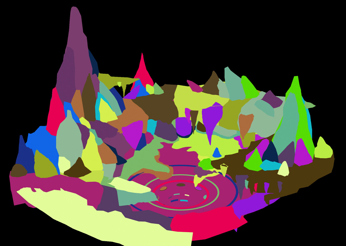 ArtStation - Battlestar - Icefield rupture ice surface 01 | Game Assets