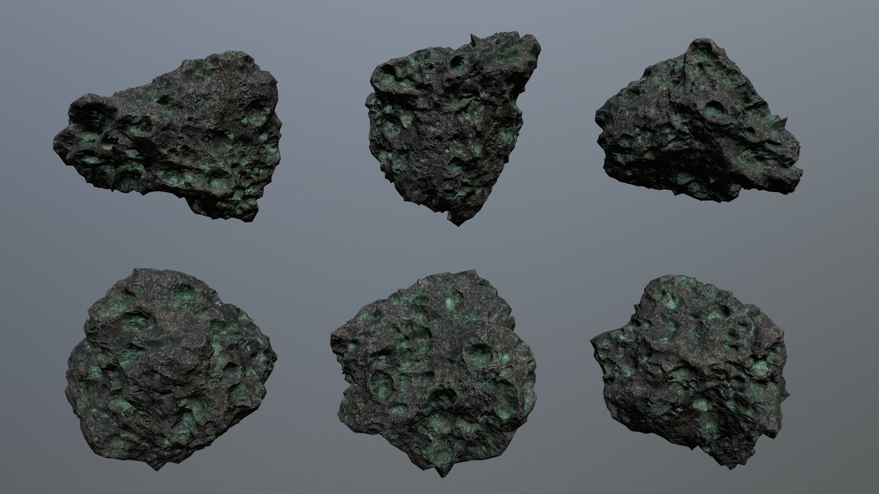 ArtStation - Asteroid Set | Game Assets