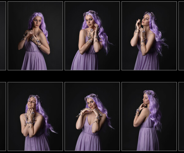 ArtStation - x300 - Fairy pose reference pack | Resources