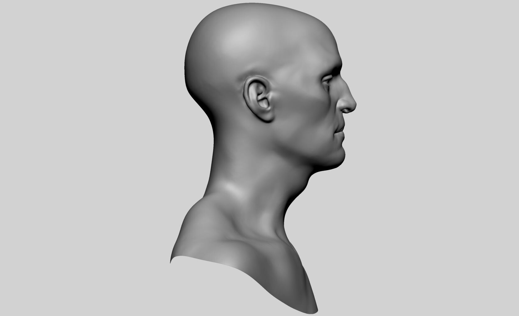 ArtStation - Base Male Head 03 | Resources