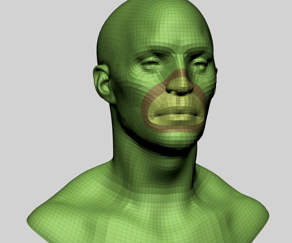 ArtStation - Base Male Head 03 | Resources