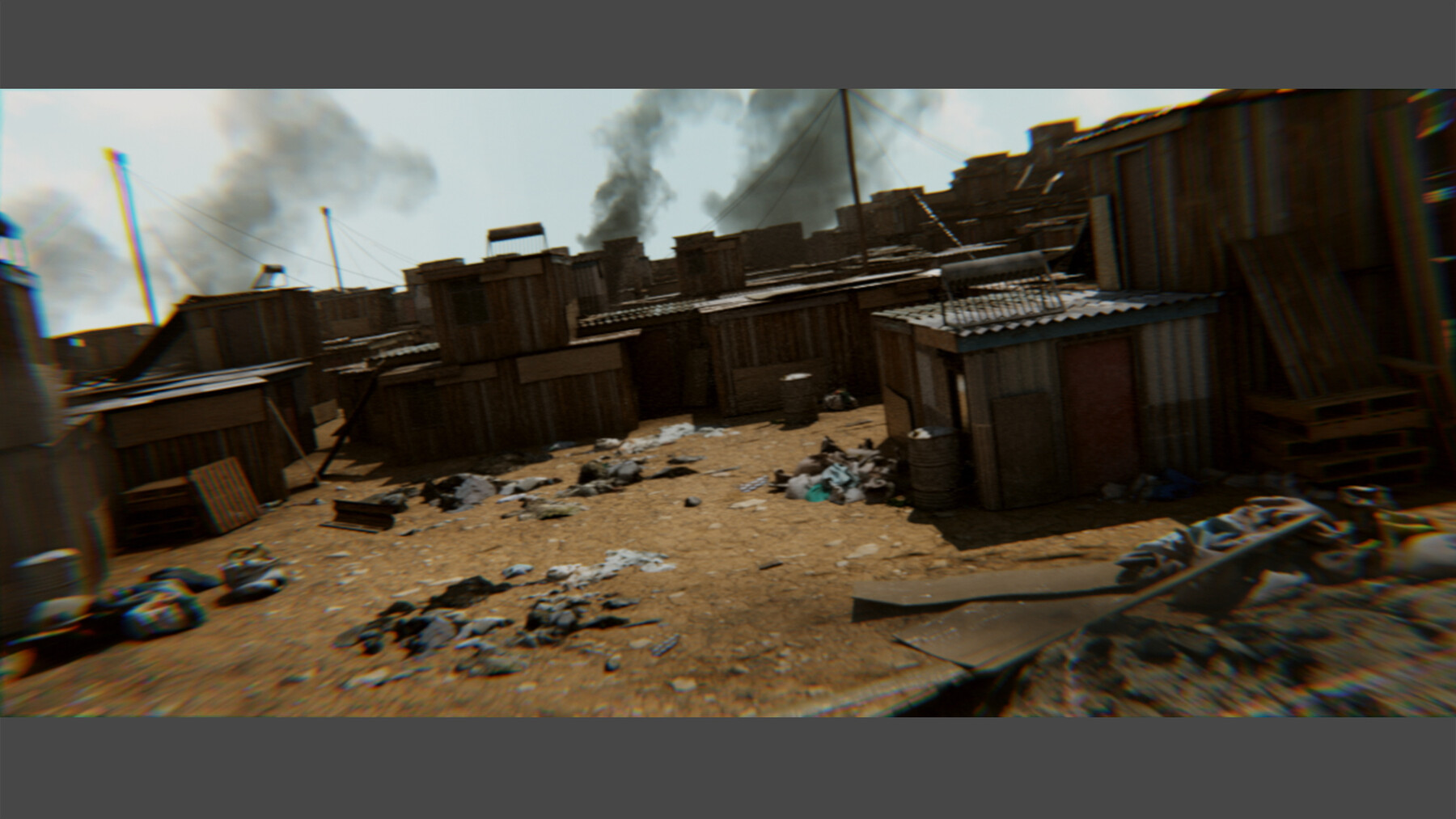 ArtStation - The 3rd World - Informal Settlement Slums Refugee Camp ...