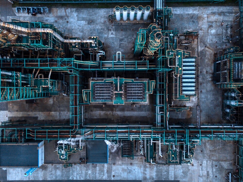 ArtStation - 600+ Photos from chemical plants, exterior views from a ...