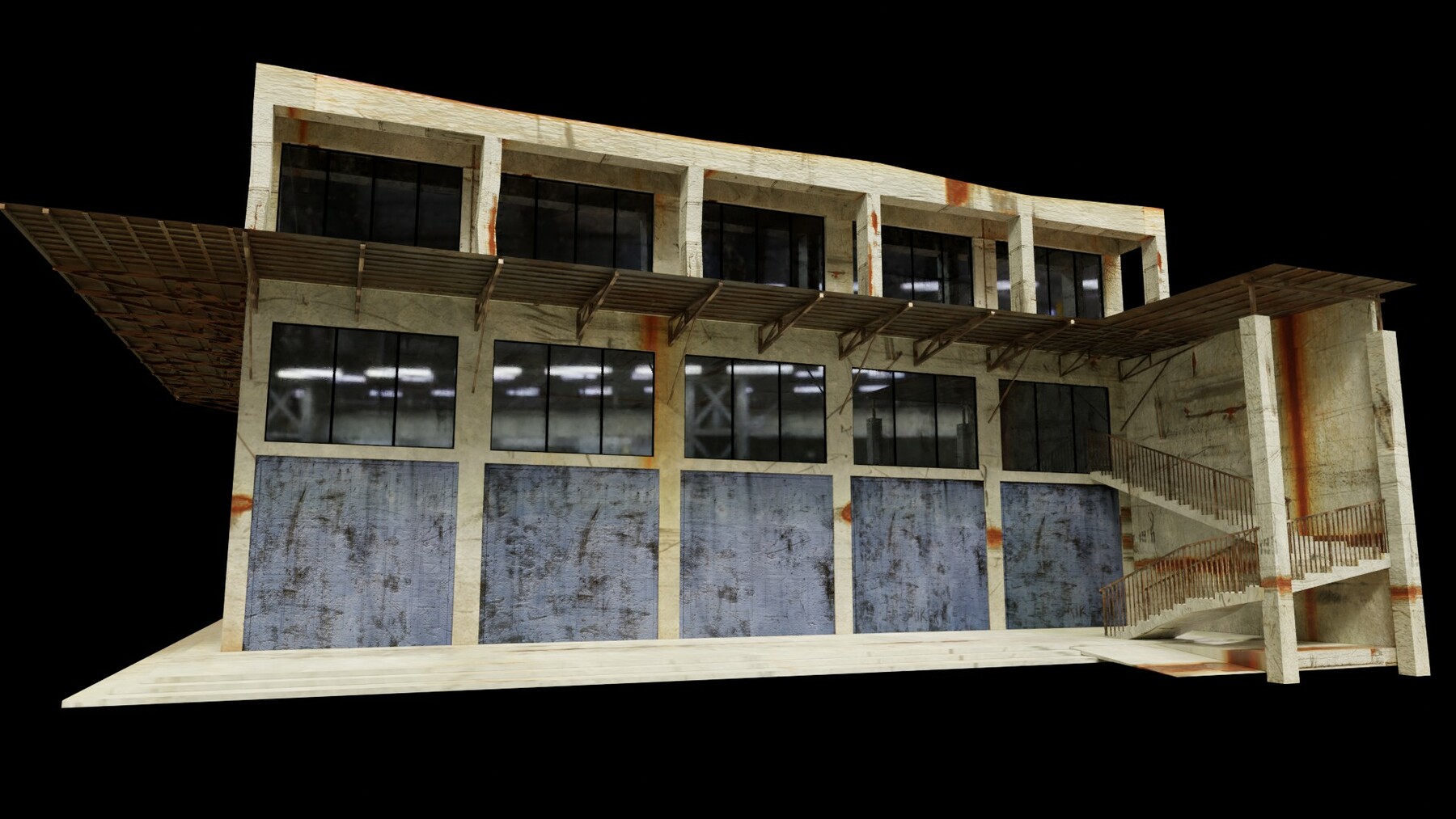 ArtStation - empty building | Resources