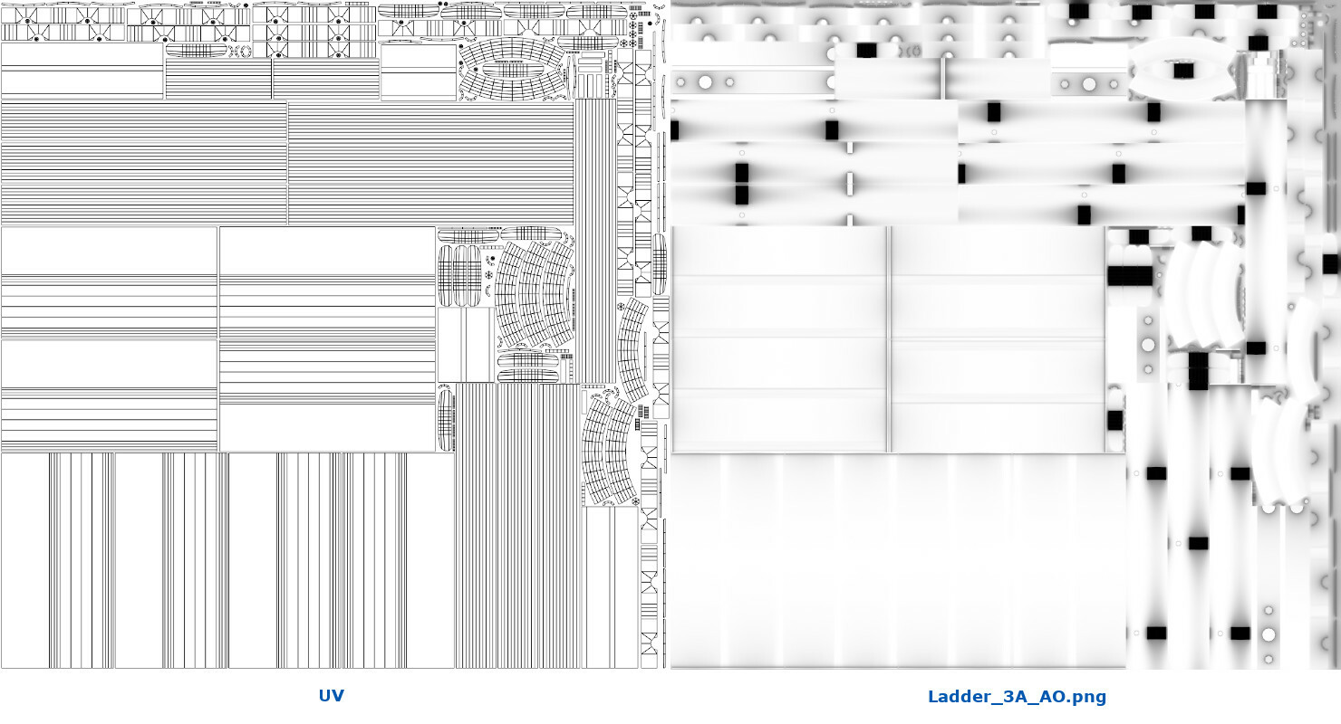 ArtStation - Ladder 3A | Game Assets