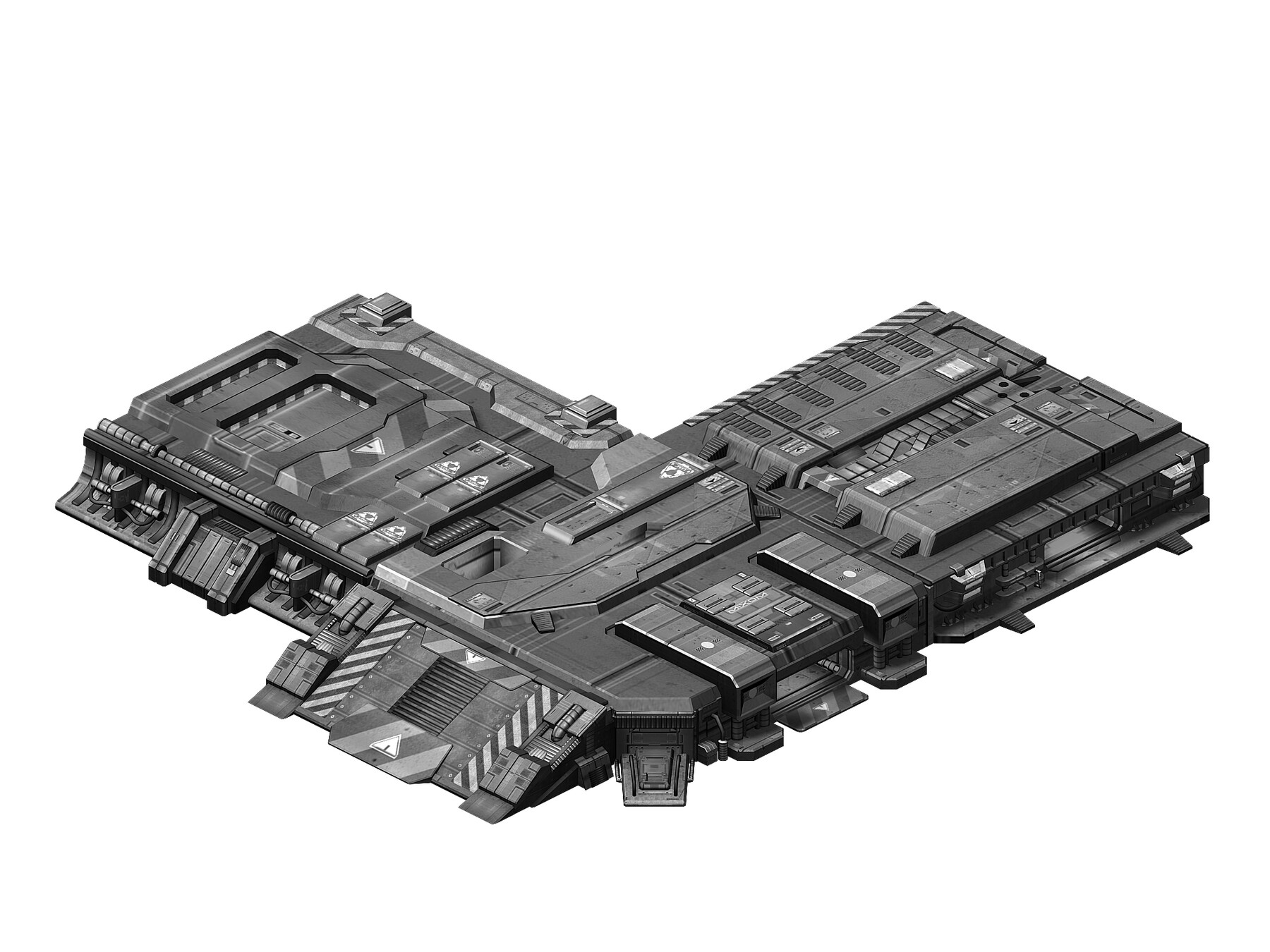 ArtStation - Spacecraft - Ground Platform 05 | Game Assets