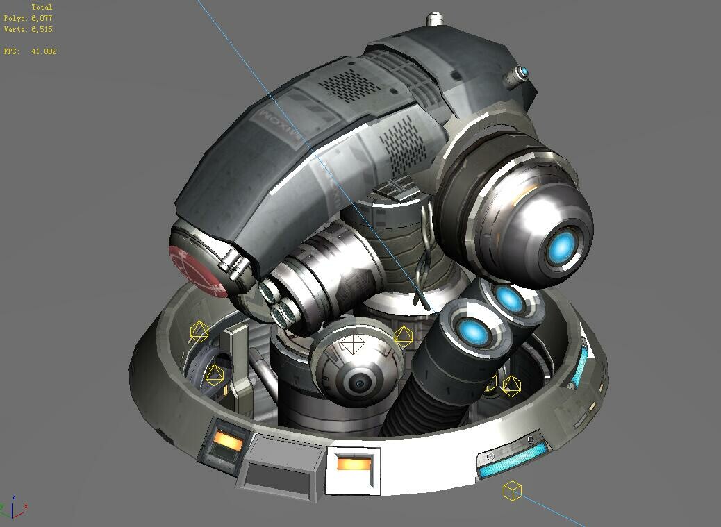 ArtStation - Spacecraft - Ground Objects 01 | Game Assets