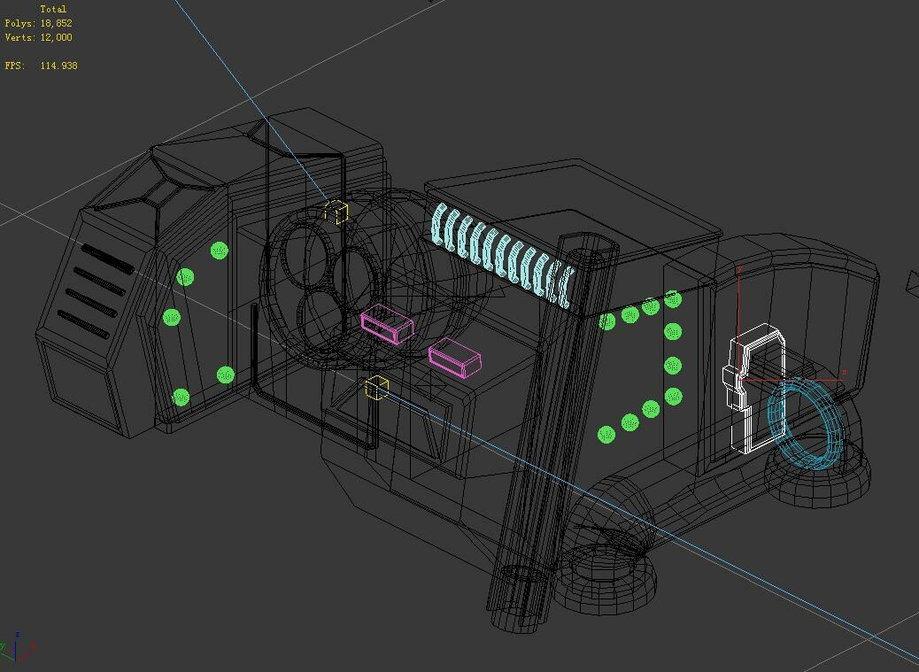 ArtStation - Spaceship - Ground Small Objects 02 | Game Assets