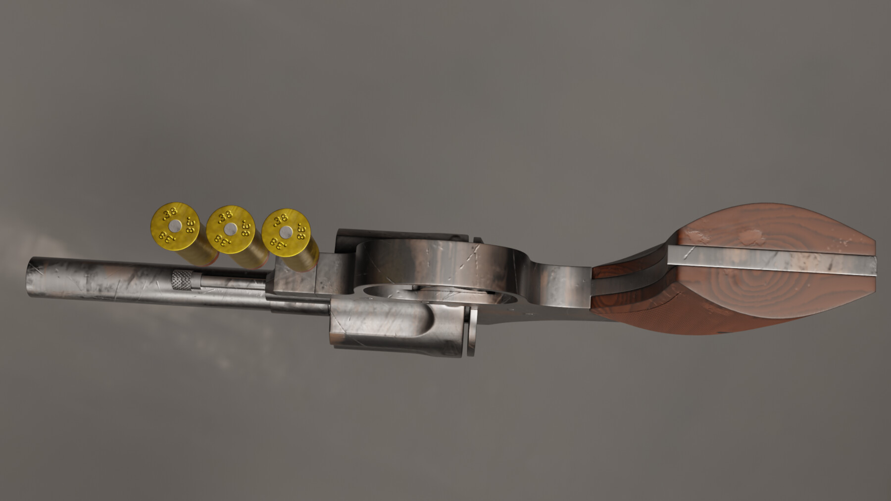 ArtStation - Revolver Gun | Game Assets