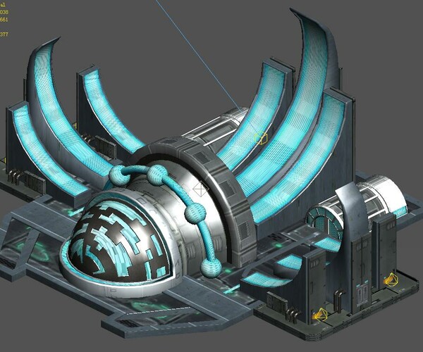 ArtStation - Space-power plant 02 | Game Assets